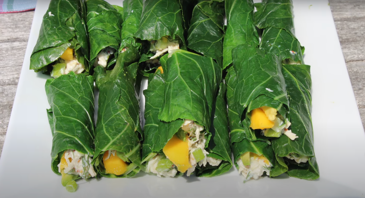 Chicken Salad Collard Wraps – Schneider Clinic